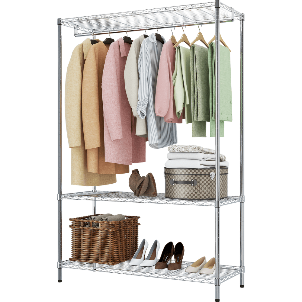 Adjustable Heavy Duty Wardrobe Shelving Unit 120cm | Soko & – Soko & Co