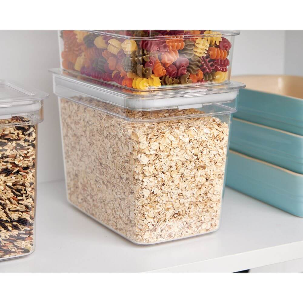 iDesign Pantry Container with Clear Lid Medium Tall | Soko & – Soko & Co