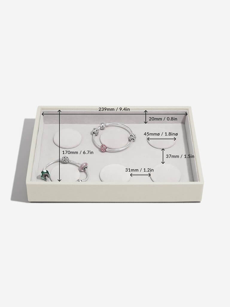 Stackers Classic Charm & Bracelet Jewellery Tray Oatmeal | – Soko & Co
