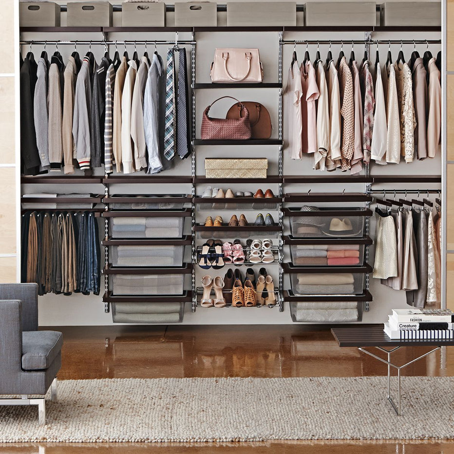Elfa Ready Made Solutions Graphite | Modular & Custom Shelving – Soko & Co