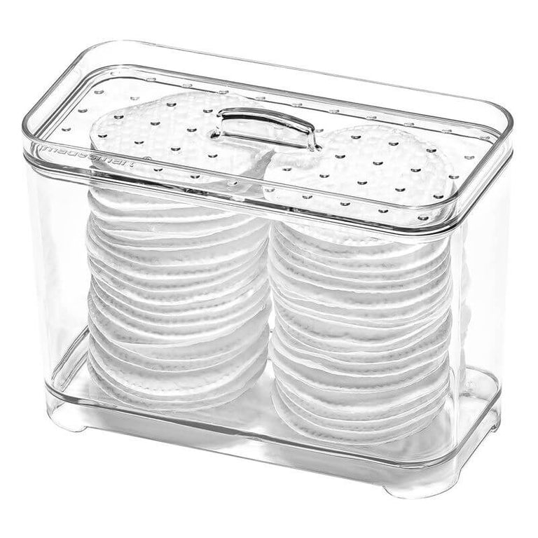Clear Cotton Ball Container | Soko & Co