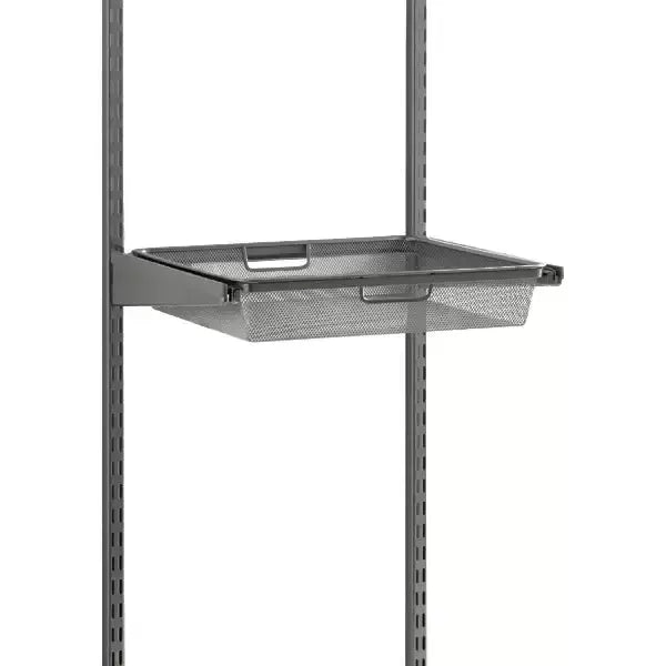 Elfa Gliding Mesh Drawer W: 45 D: 40 1-Runner Graphite | – Soko & Co