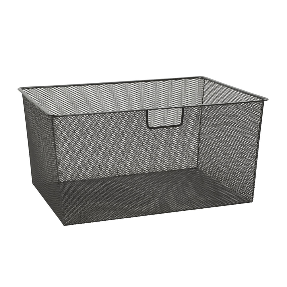 Elfa Gliding Mesh Drawer W: 60 D: 40 3-Runner Graphite | – Soko & Co