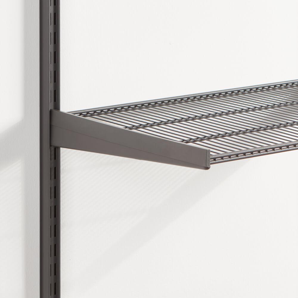 Elfa Left Bracket Cover D: 40 Graphite | Soko & Co