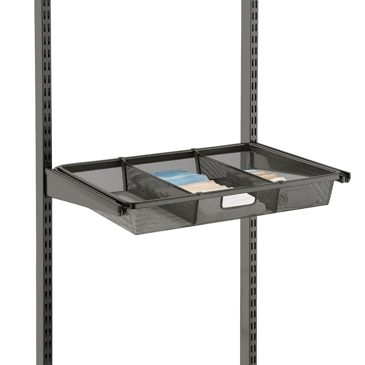 Elfa Mesh Drawer Dividers D: 40 1-Runner Graphite | Soko & – Soko & Co