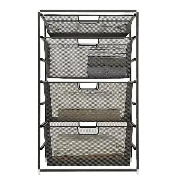 Elfa Side Frame 7-Runner Standard Graphite | Soko & Co