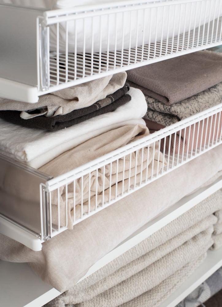 Elfa Wire Shelf Basket W: 60 D: 40 Graphite | Soko & Co