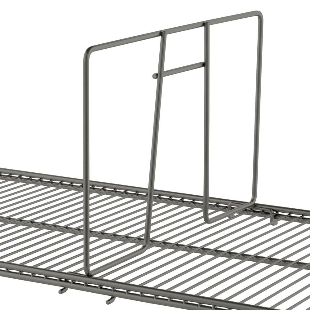 Elfa Wire Shelf Divider D: 40 Graphite | Soko & Co