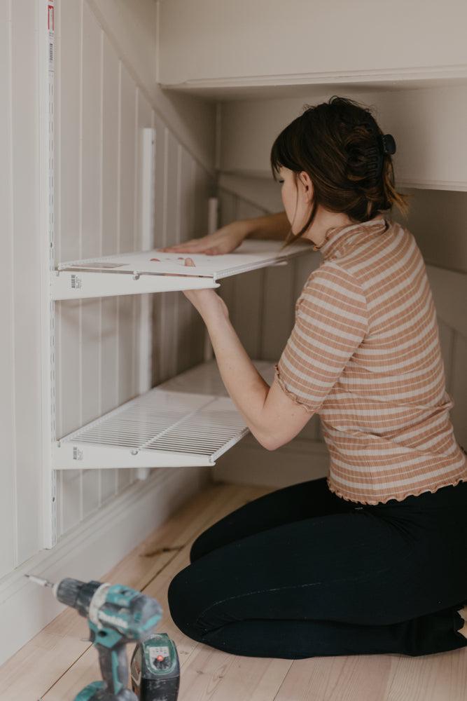 Elfa Wire Shelf W: 90 D: 40 Graphite | Soko & Co