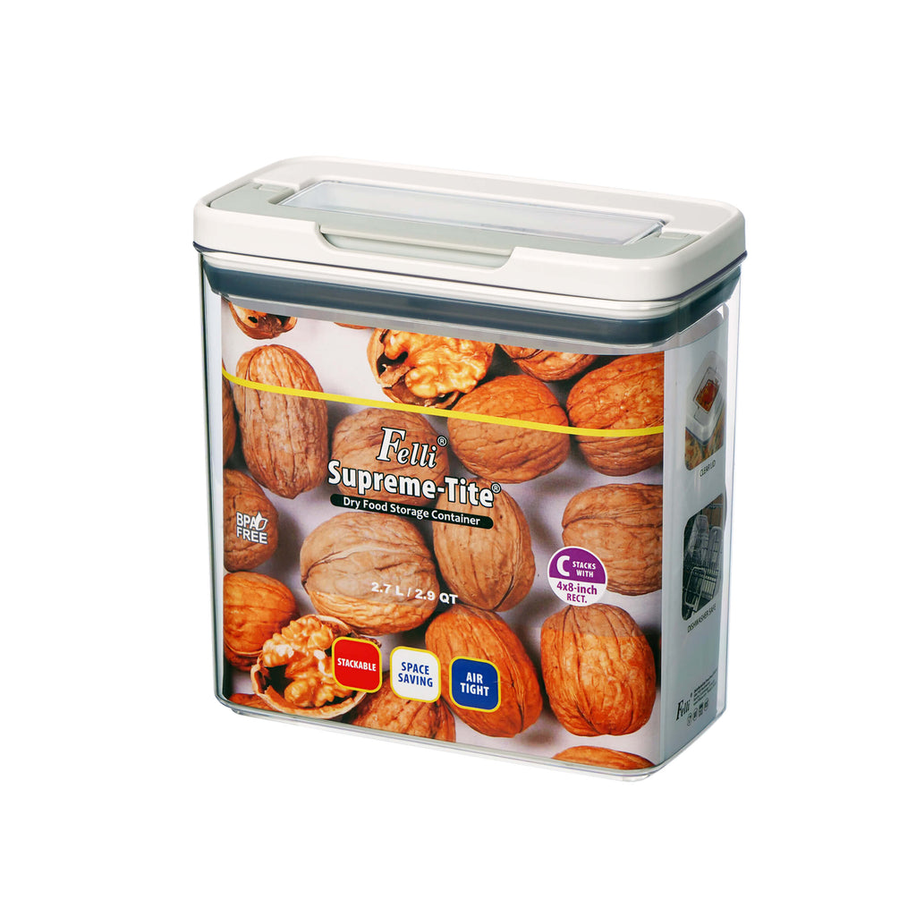 Felli Supreme Tite Rectangular 2.7L Pantry Container | Soko – Soko & Co