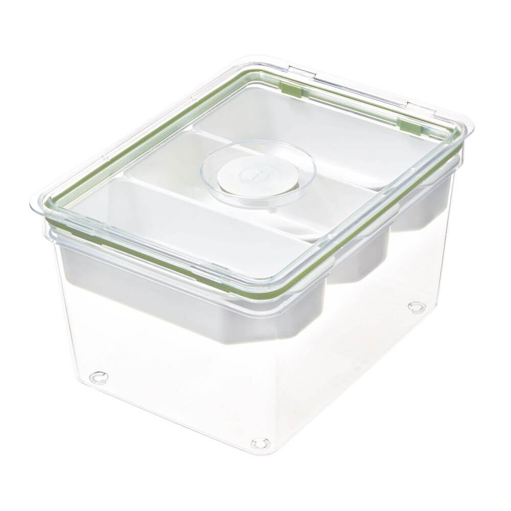 iDesign Fridge Container with Insert Trays Large Tall | Soko – Soko & Co