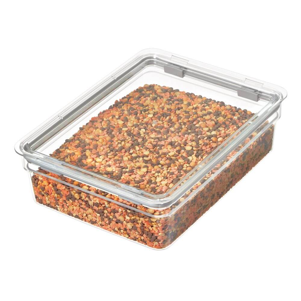 iDesign Pantry Container with Clear Lid Large Short | Soko & – Soko & Co