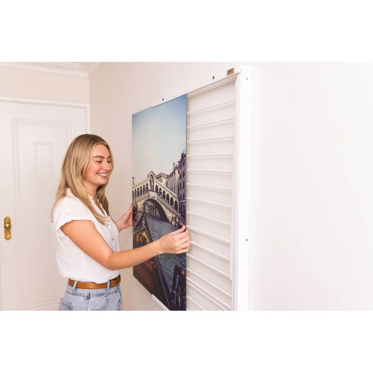 Rialto 2 Tier Wall Mounted Airer With Cover | Soko & Co