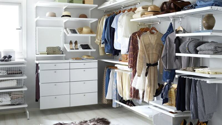 Wardrobe Systems | elfa Storage | Soko & Co
