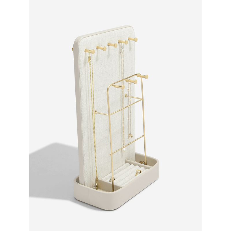 Stackers Large Jewellery Stand Oatmeal Linen | Soko & Co