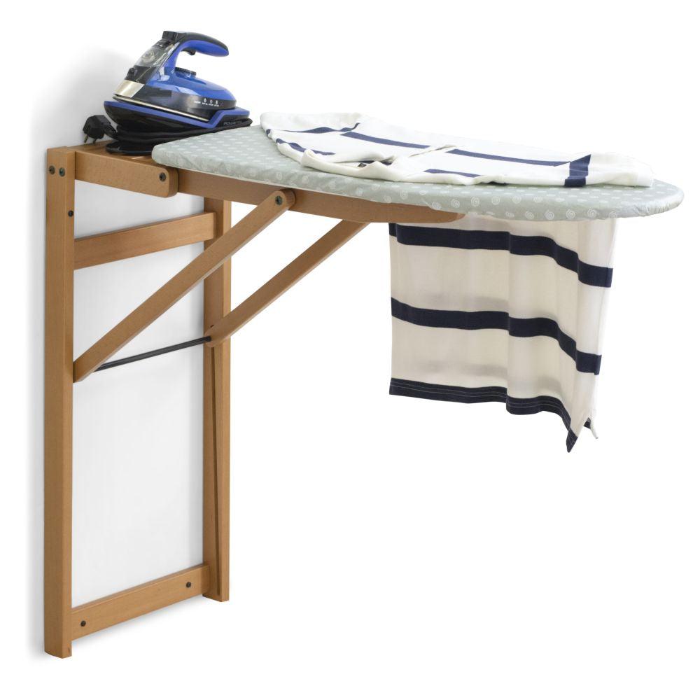 Stirojolly Wall Mounted Ironing Board Cherry Wood | Soko & – Soko & Co