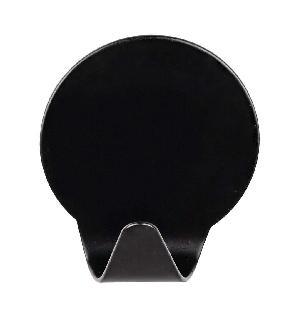 Turbo Lock Round Hooks 2 Pack Matte Black | Soko & Co