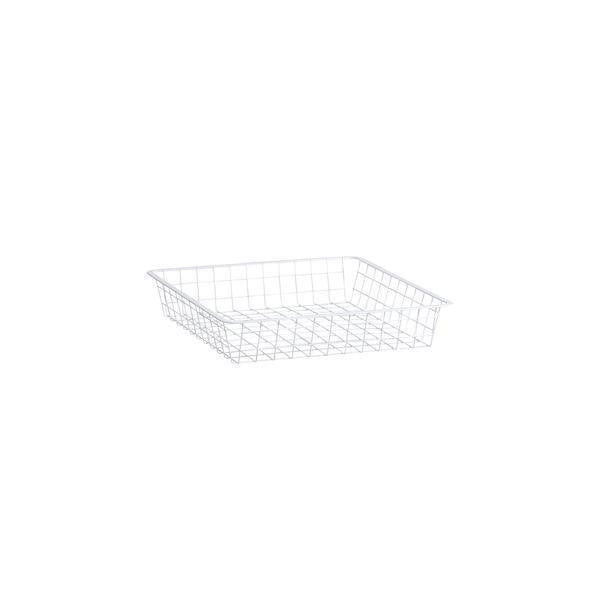Elfa 45 Mini Wire Basket 1 Runner White | Soko & Co