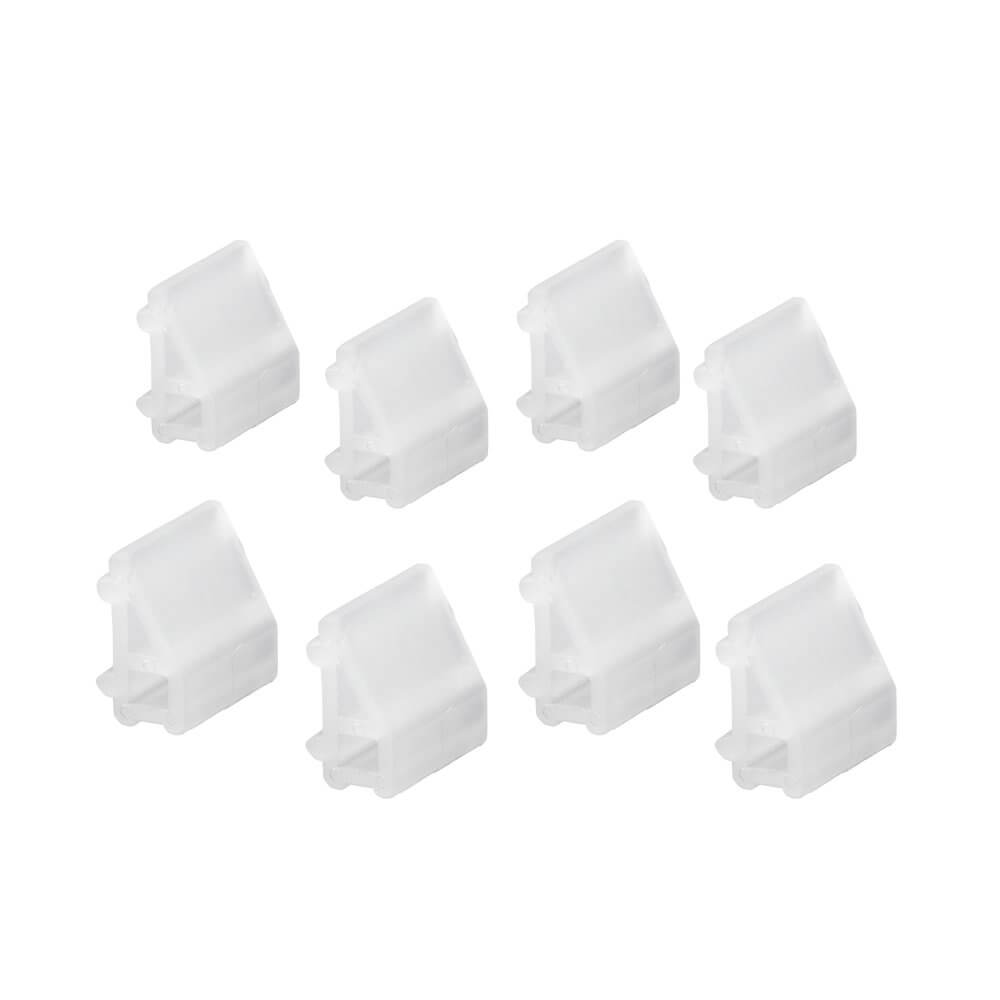 Elfa Decor Fascia Clips for Angled Metal Shelf 8 Pack | Soko – Soko & Co