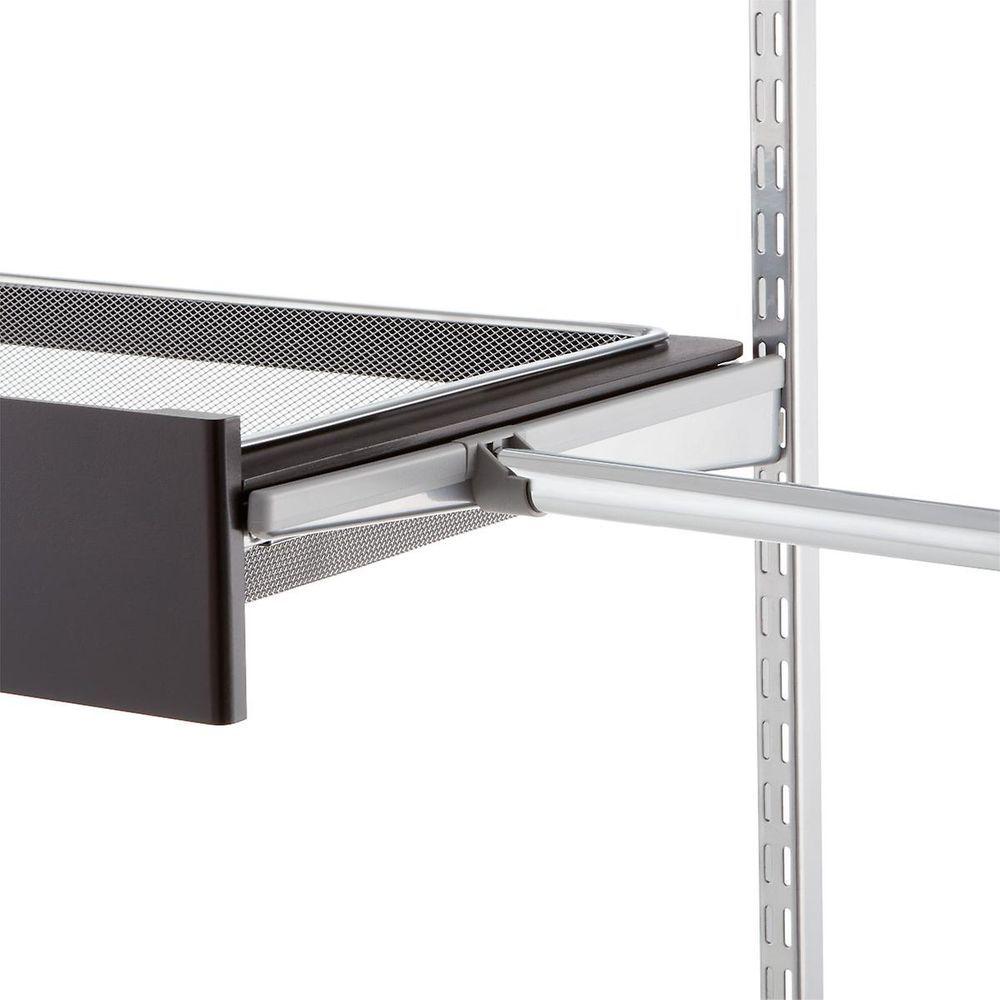 Elfa Left Rod Holder Bracket Cover D: 40 Platinum | Soko & – Soko & Co