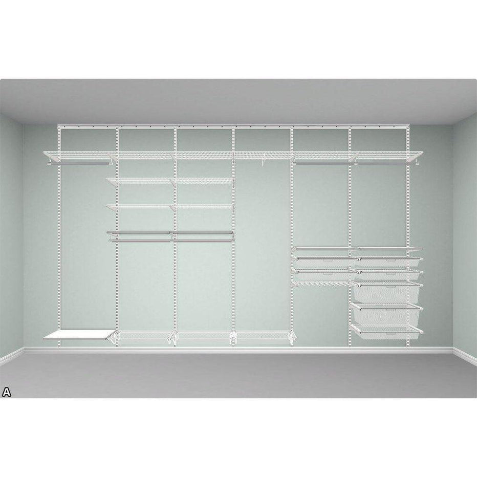 Elfa Organised Paradise Wardrobe Storage Solution White | – Soko & Co