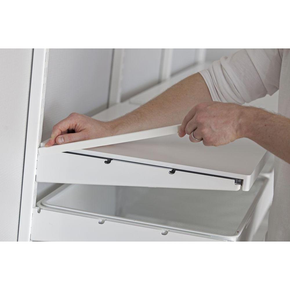 Elfa Right Bracket Cover D: 40 Platinum | Soko & Co