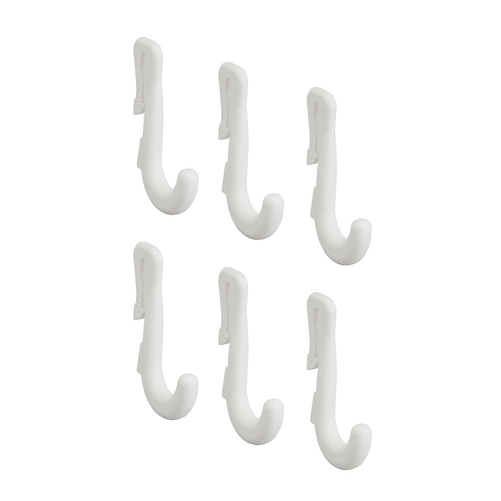 Elfa Storing Board Hook Slim 6 Pack White | Soko & Co