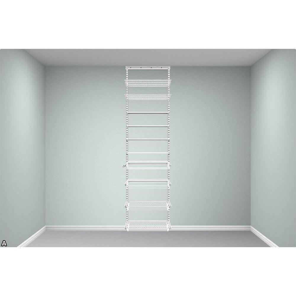 Elfa Wardrobe Slim Shoe Library White | Soko & Co