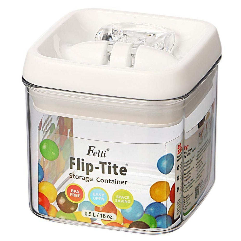 Felli Flip Tite 460ml Medium Square Pantry Container | Soko – Soko & Co