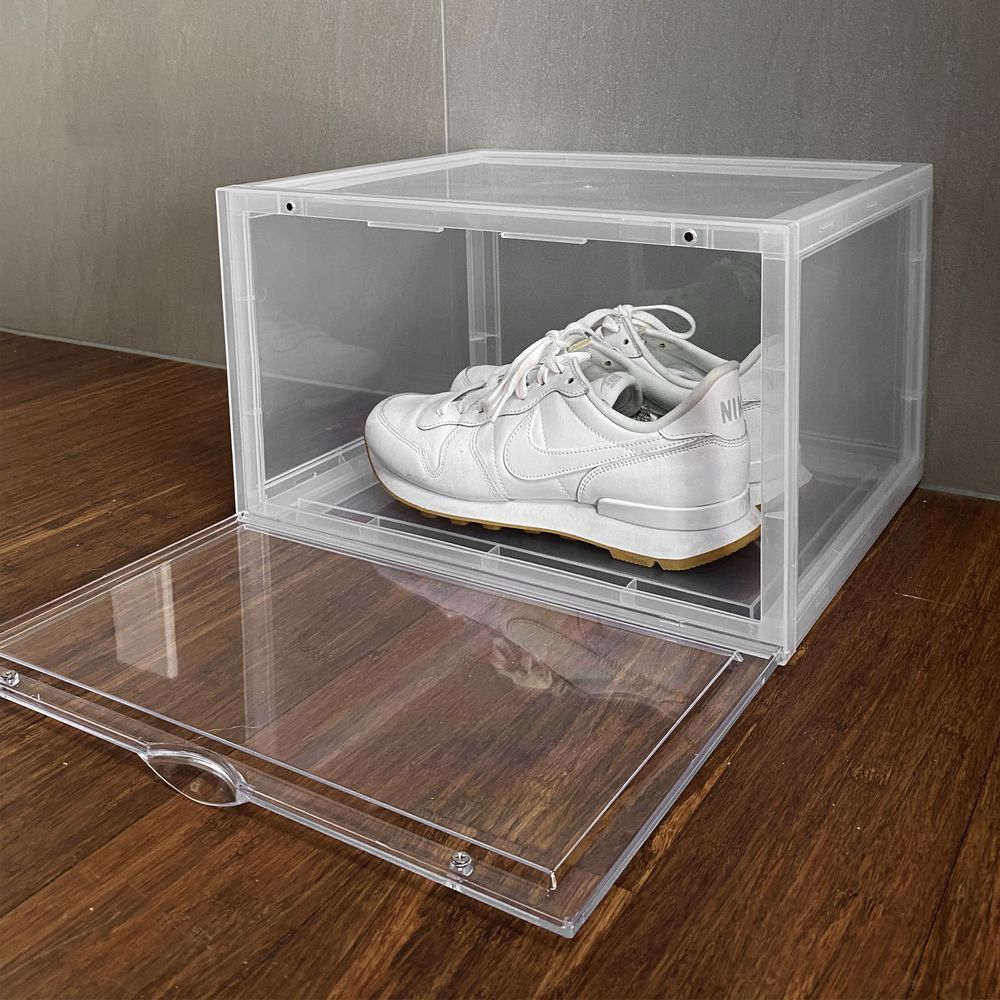 Large Stackable Shoe Box Clear | Soko & Co