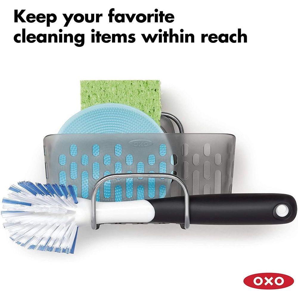 OXO StrongHold Suction Sink Caddy Stainless Steel | Soko & – Soko & Co