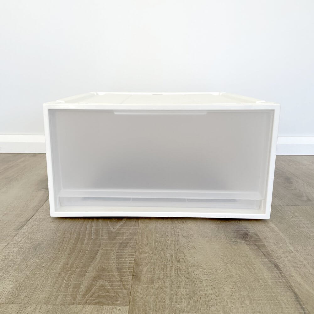 Paula 20L Stackable Storage Drawer White | Soko & Co