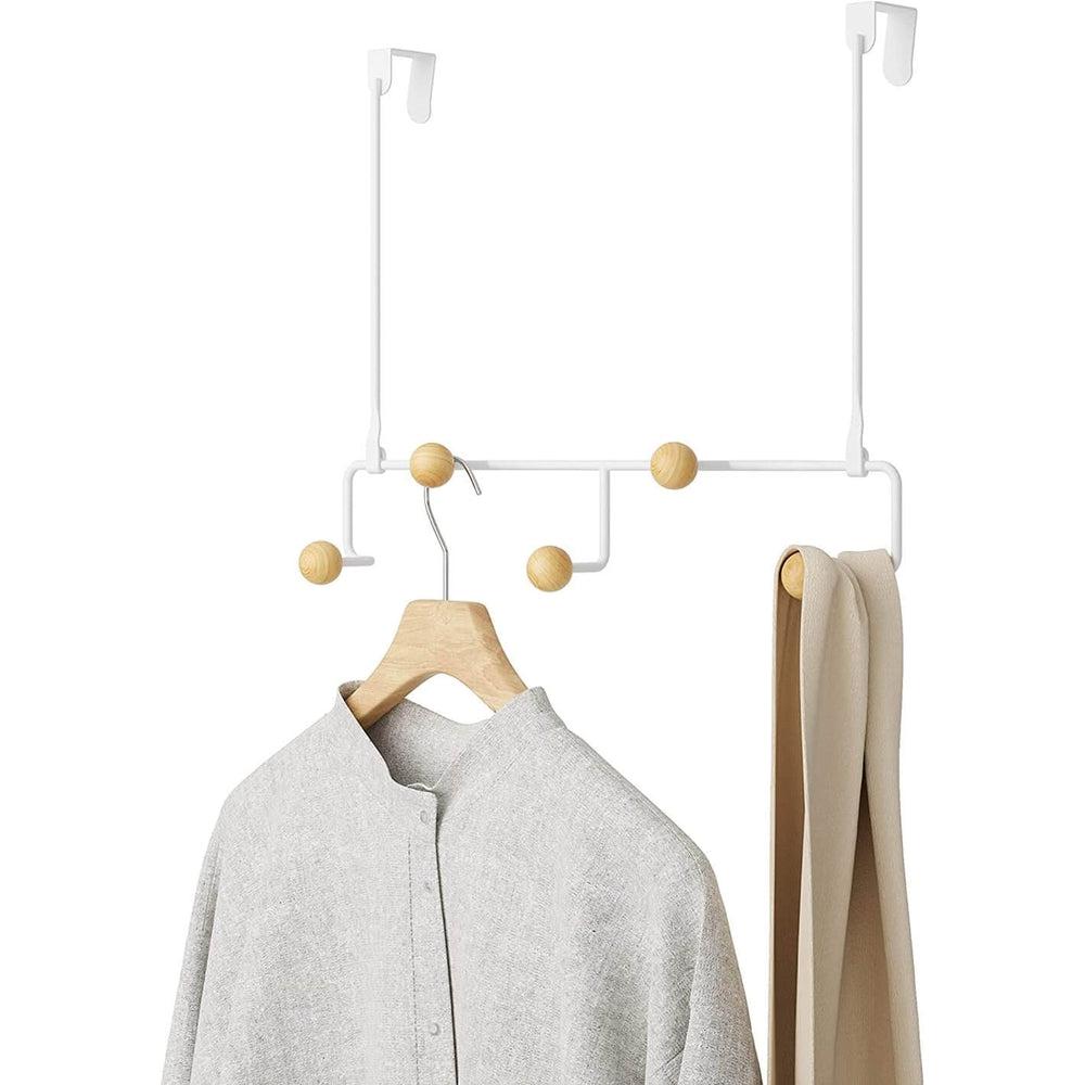 Umbra Estique 5 Hook Over Door Hook White | Soko & Co