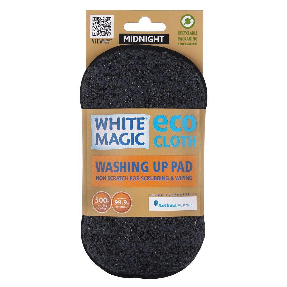 White Magic Eco Dish Washing Sponge Midnight | Soko & Co